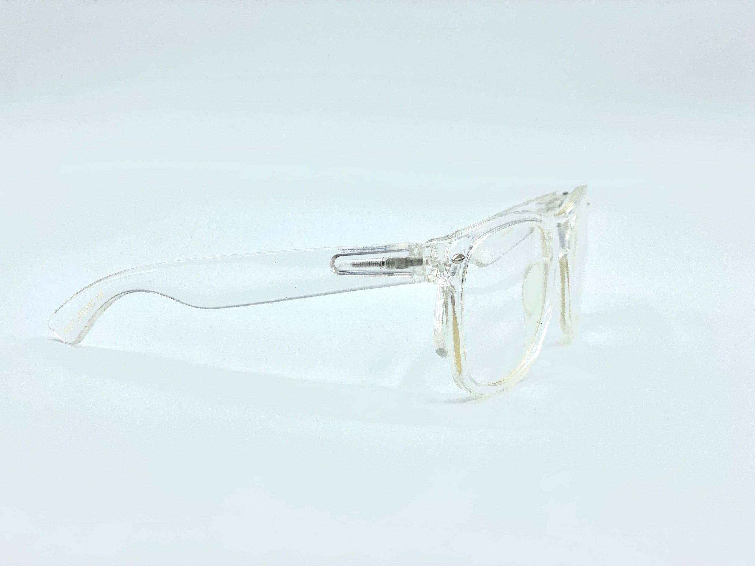 Clear Frame Wayfarers with Clear Lenses | The Junction Life